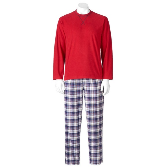 Chaps | Other | Chaps Mens Pajama Sleep Set Large Tall Shirt Pant ...